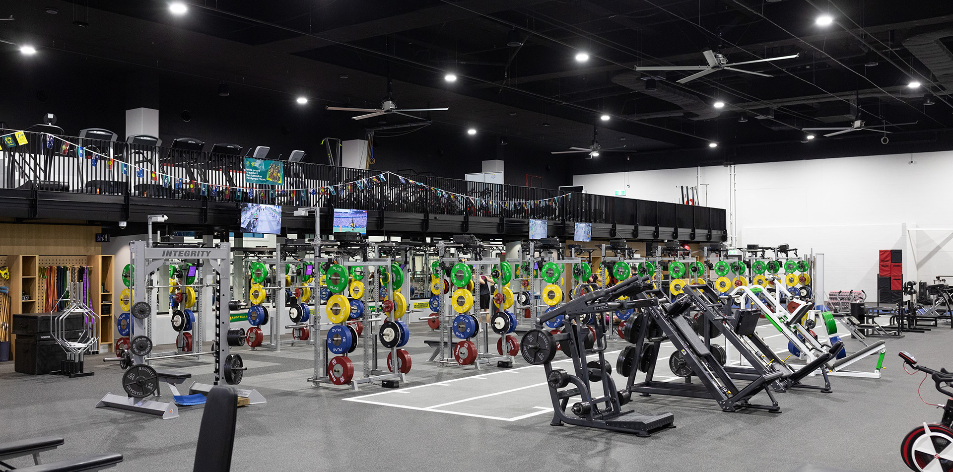 QAS High Performance Gym and Performance Science Centre, QSAC - Buildcorp