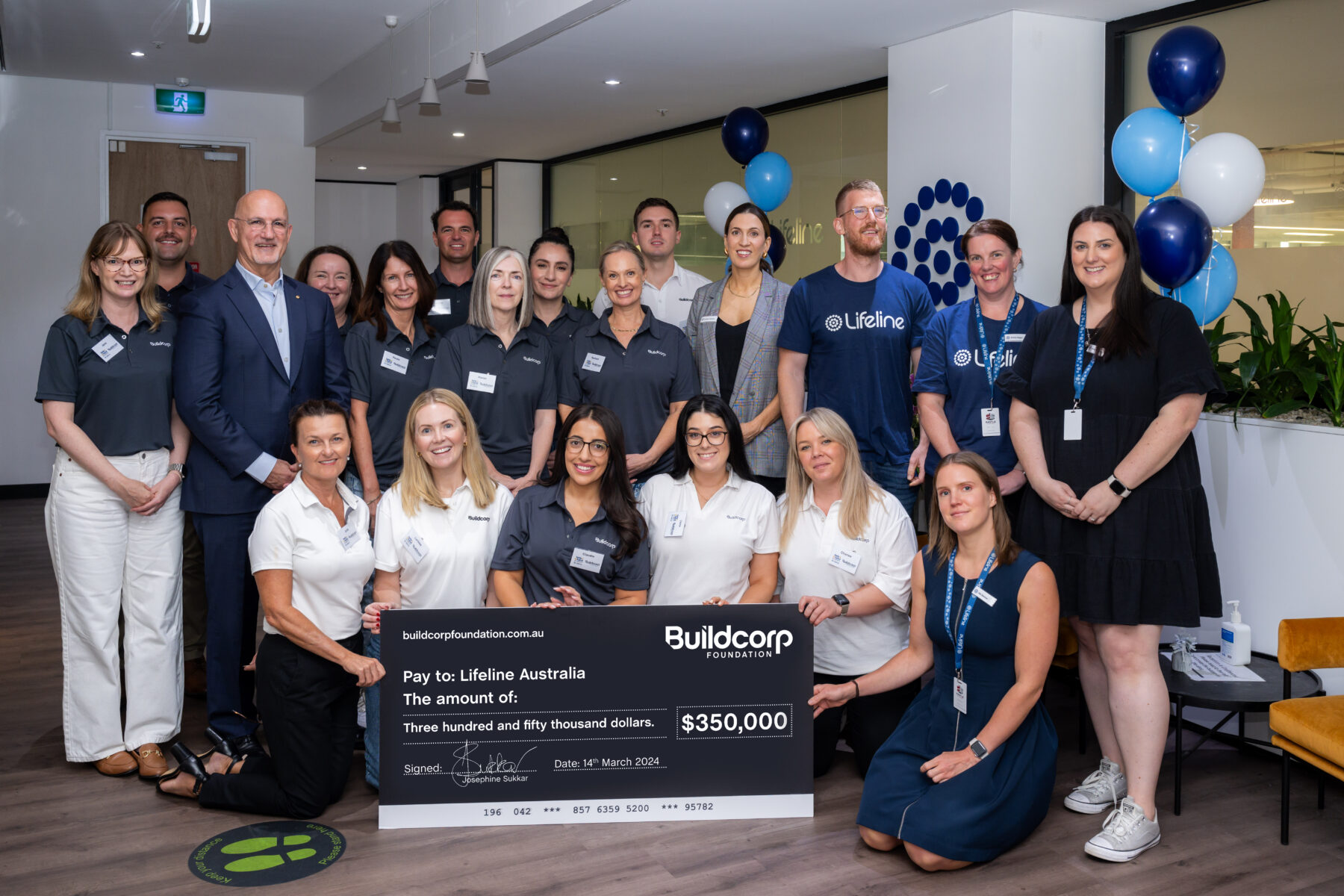 Buildcorp | Giving Back | Supporting our staff, community & industry