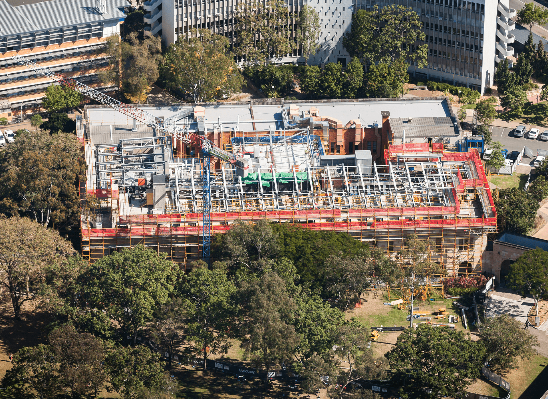 The University of Queensland, Goddard Rooftop Extension - Buildcorp