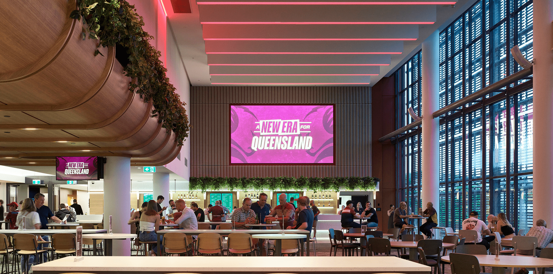 Suncorp Stadium Members' Area Refurbishment - Buildcorp