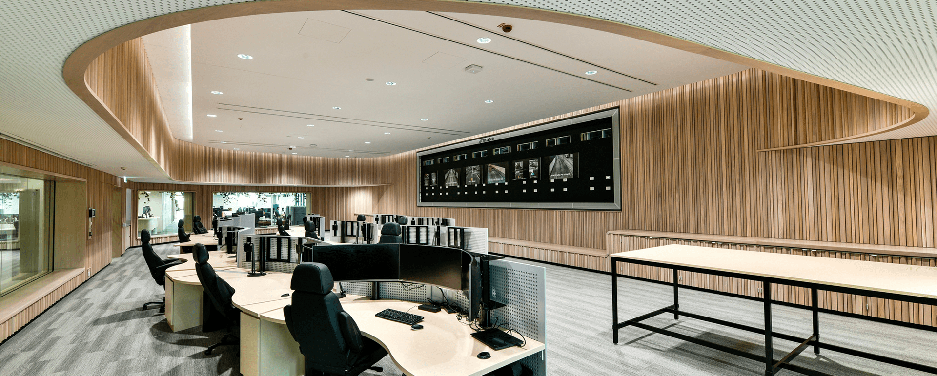 Transurban Queensland Traffic Control Room - Buildcorp