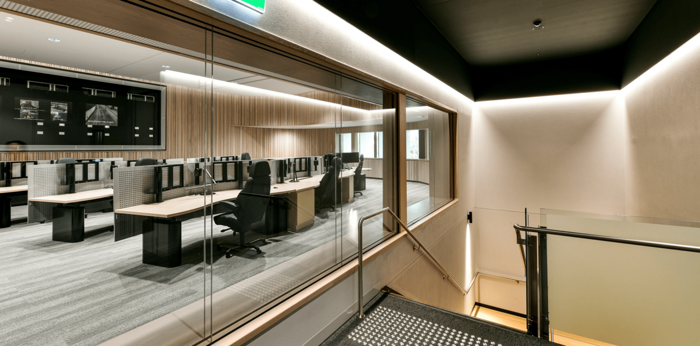 Transurban Queensland Traffic Control Room - Buildcorp